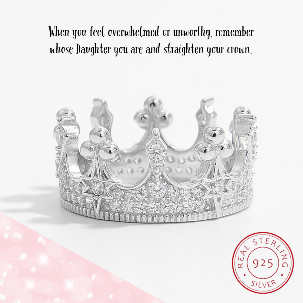 Crown Ring 925 Silver – Just Bow Gifts